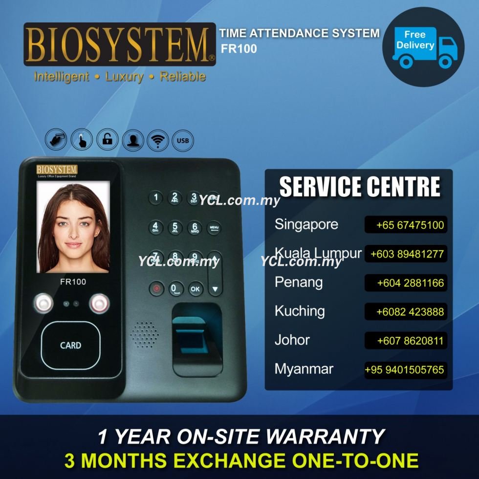 Biosystem Time Attendance System FR100